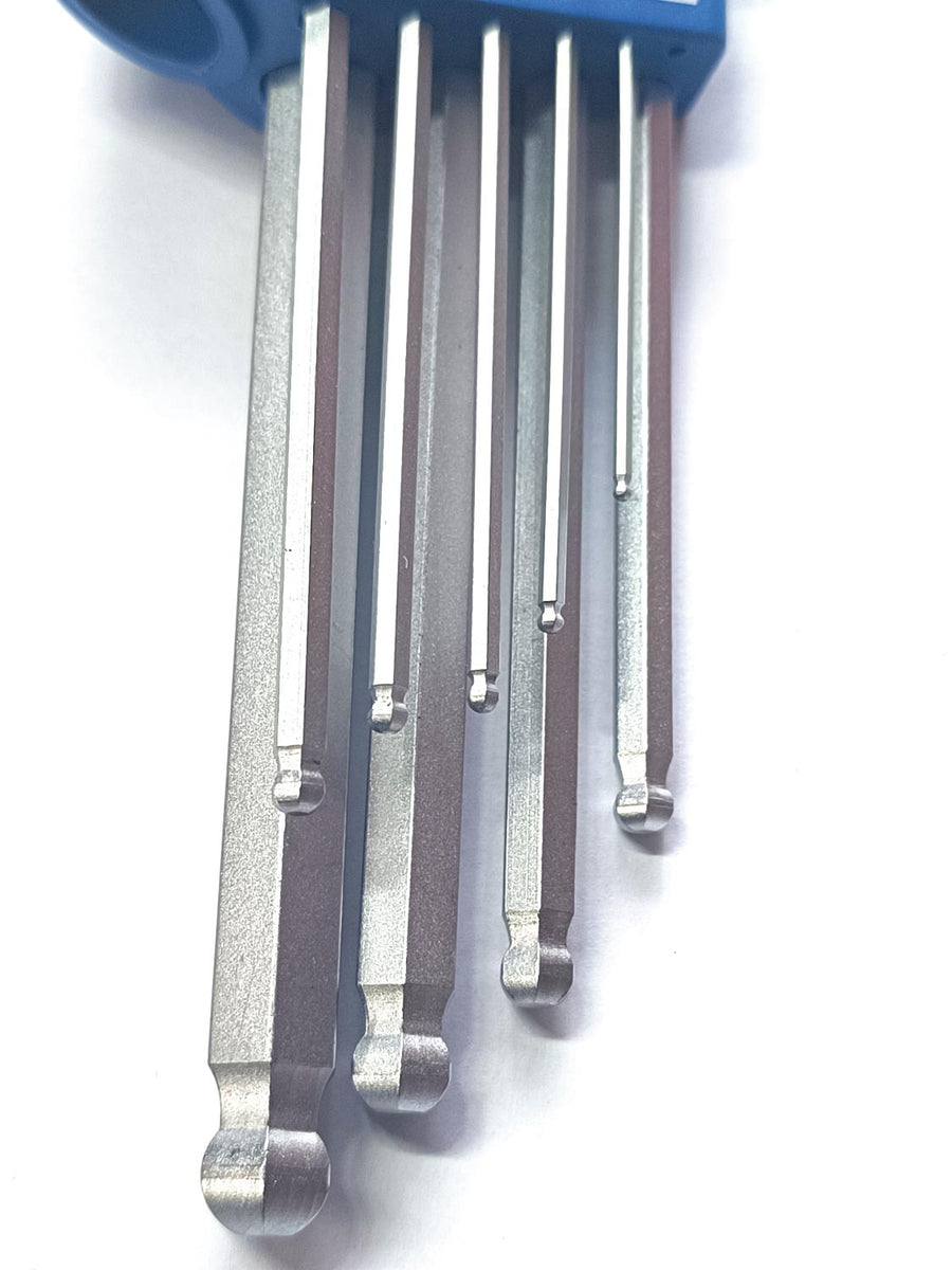 King Tony Long Allen Key set with Ball Point end 20119MR50 – Hadeed ...