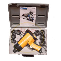 Sumake Air Impact Wrench Kit with sockets 3/4" sq drive ST-5560K (Rock ...