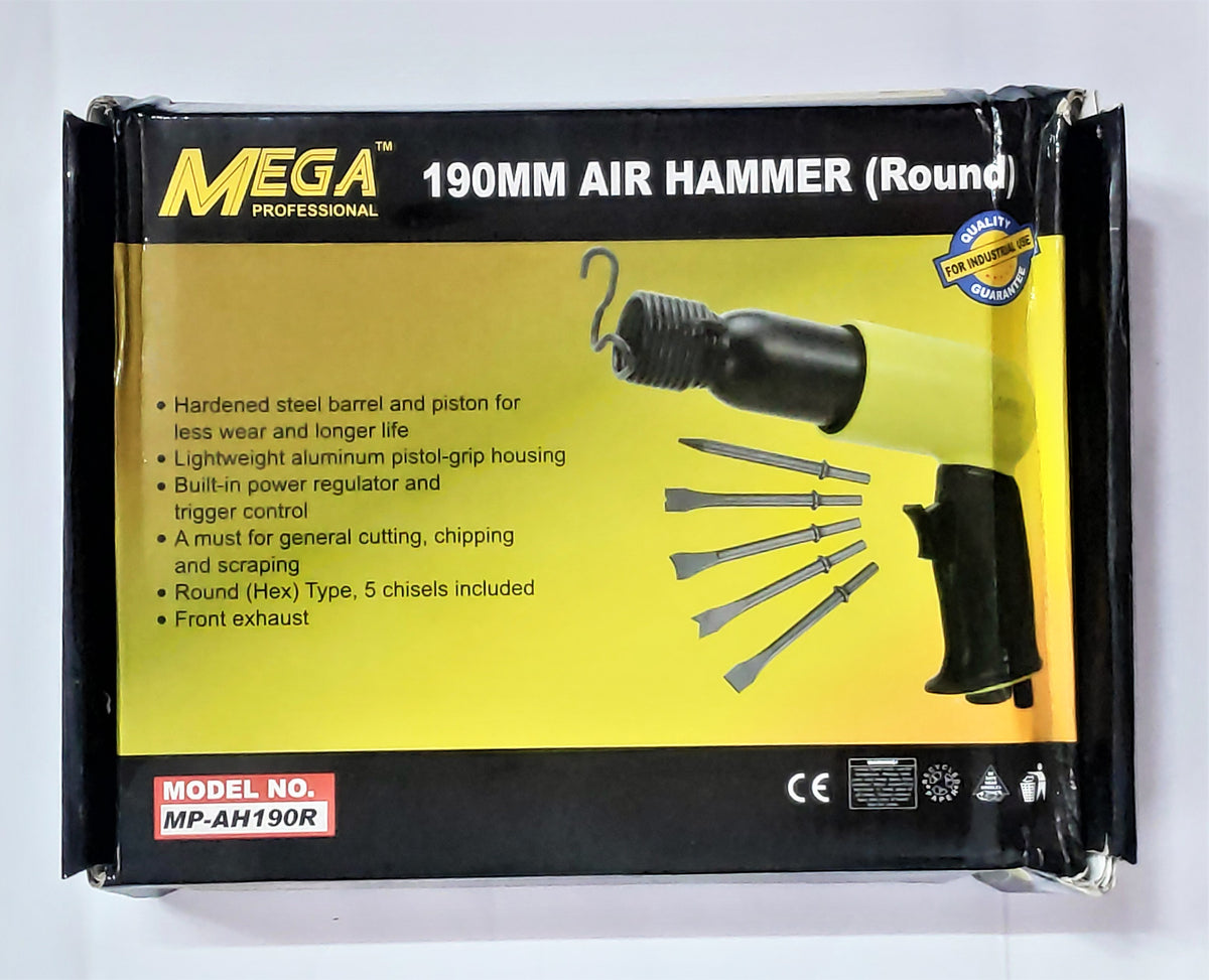 Air Hammer 190mm (Round) Mega Brand Pneumatic hammering machine ...