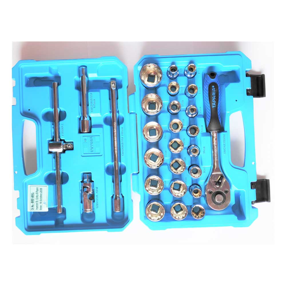 Buy Taparia Socket Set 1/2"sq 27 Pcs Online – Hadeed Tools & Hardware